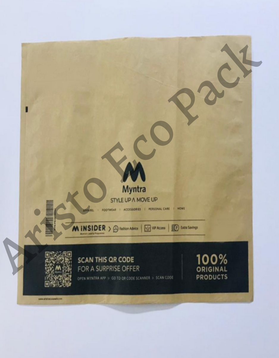 Myntra Paper Bag 13"X14" - A size – Aristo Eco Pack